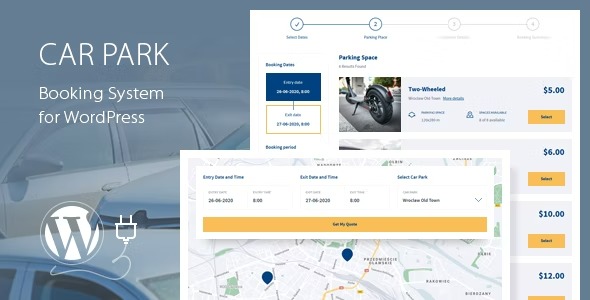 Car Park Booking System for WordPress 2.9 - GPL Plugins Club