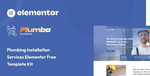 Plumba 1.0 - Plumbing Installation Service Elementor Template Kit - GPL ...