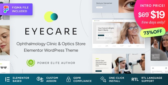 Eye Care 1.2.1 - WordPress Theme for Optometrist & Eye Clinic - GPL ...