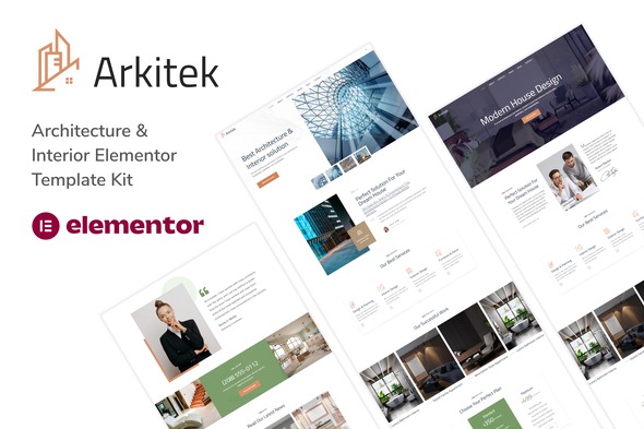Arkitek 20250416 - Architecture & Interior Elementor Template Kits ...