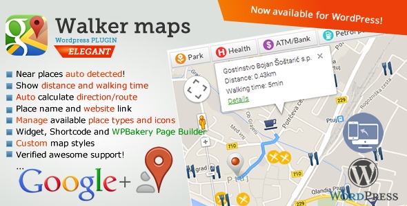 Google Maps Neighborhood Walker for Wordpress 1.3 - GPL Plugins Club