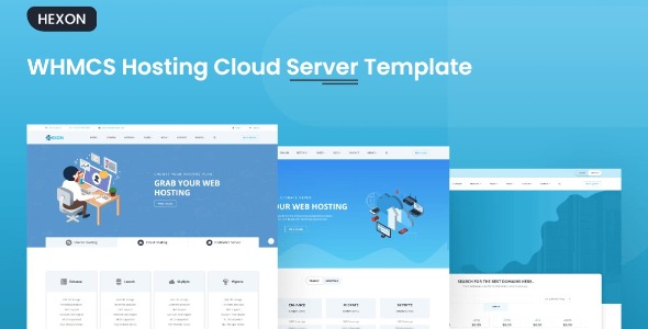 HEXON-WHMCS Hosting Cloud Server Template 1.0 - GPL Pugins Club